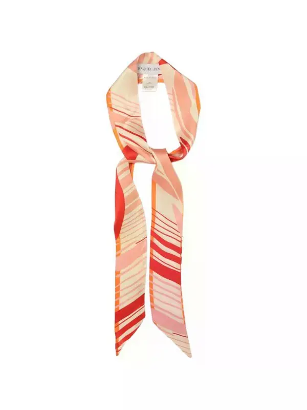Raquel Diniz Abstract-print Scarf - Neutrals