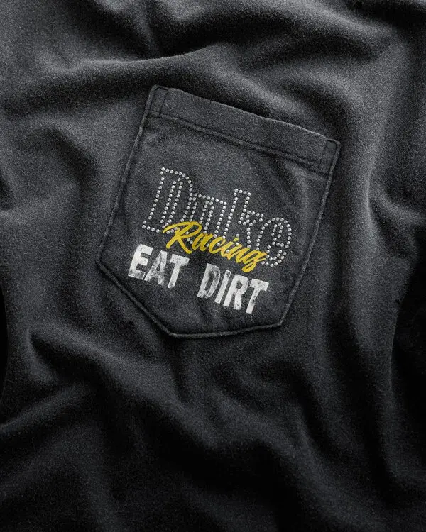 DUKE + DEXTER Dr4 Eat Dirt Washed Pocket T-shirt