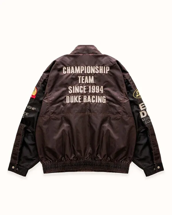 DUKE + DEXTER Dr4 Trackside Vintage Bomber Jacket