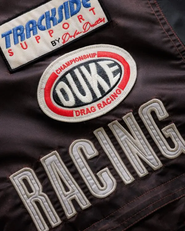 DUKE + DEXTER Dr4 Trackside Vintage Bomber Jacket