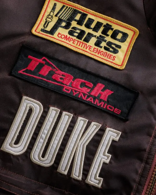 DUKE + DEXTER Dr4 Trackside Vintage Bomber Jacket