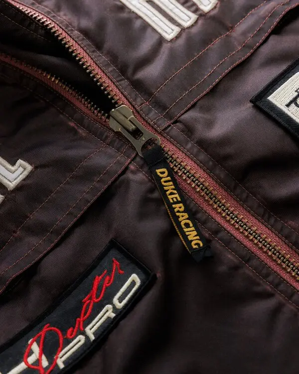 DUKE + DEXTER Dr4 Trackside Vintage Bomber Jacket