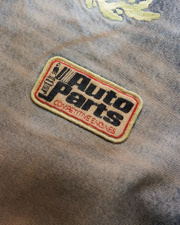 DUKE + DEXTER Dr4 Trackside Washed Denim Jeans