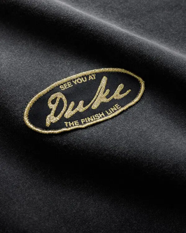 DUKE + DEXTER Dr4 Embroidered Washed Sweat Pant