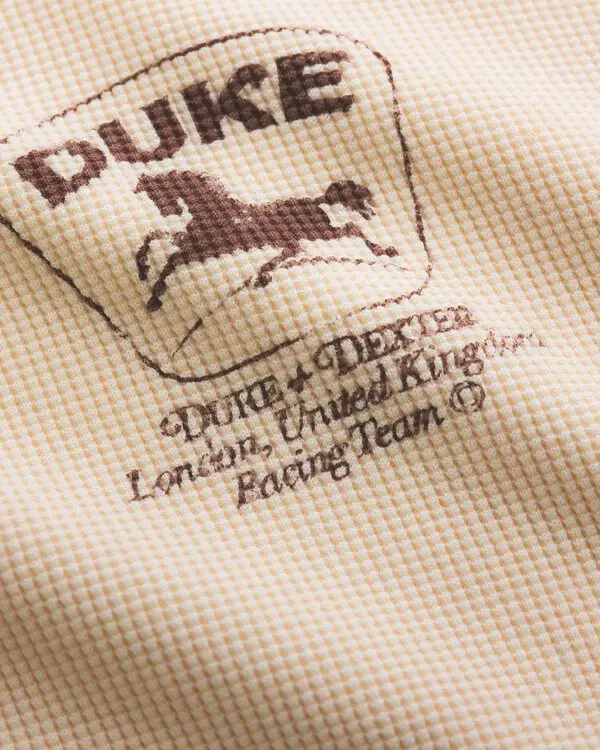 DUKE + DEXTER Dr4 Antique Racing Waffle Top