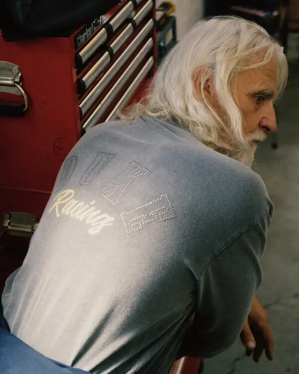 DUKE + DEXTER Dr4 Washed Track Long Sleeve Top