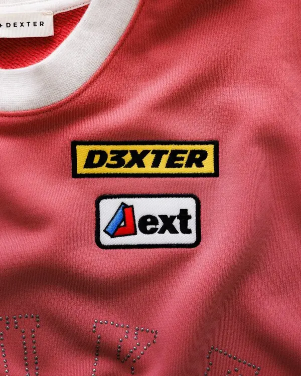 DUKE + DEXTER Dr4 Racing Patch + Oat Marl Sweatshirt