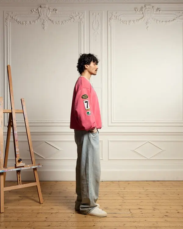 DUKE + DEXTER Dr4 Racing Patch + Oat Marl Sweatshirt