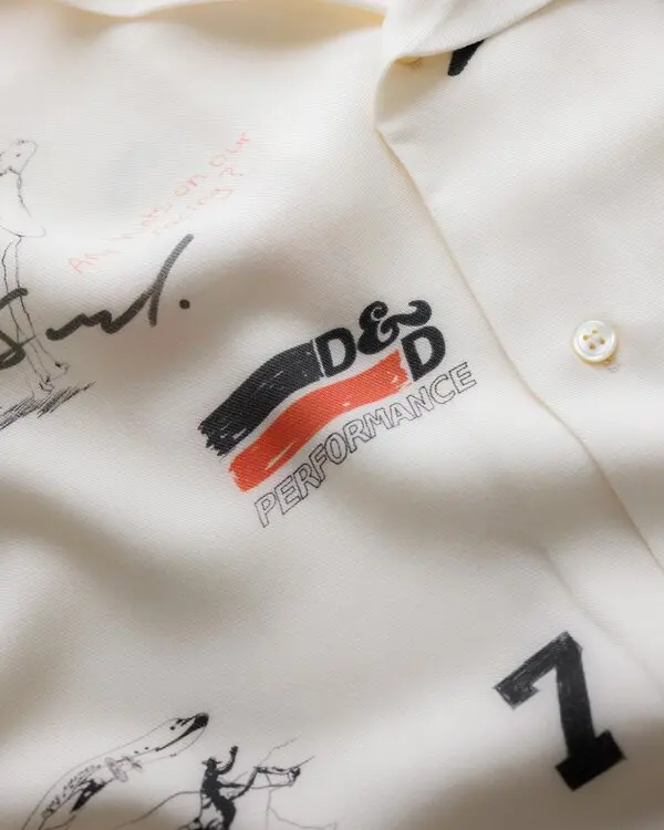DUKE + DEXTER Dr4 Sketch Short Sleeve Shirt