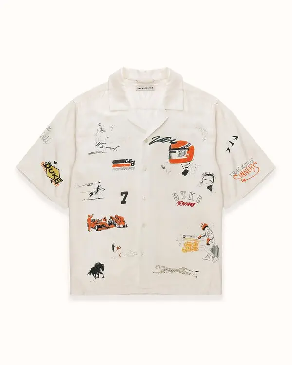 DUKE + DEXTER Dr4 Ketch Hort Leeve Hirt
