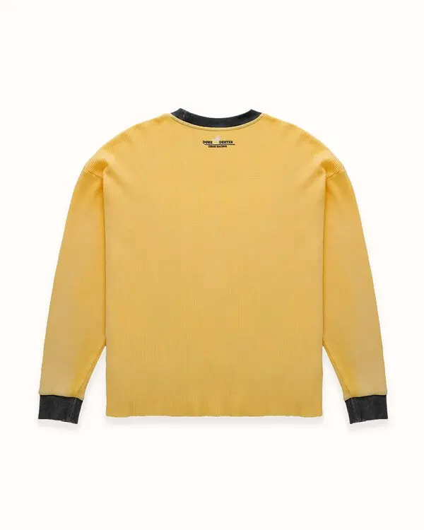 DUKE + DEXTER Dr4 Sun Faded Racing Waffle Top