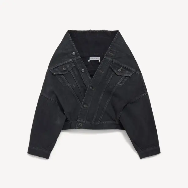 Balenciaga Wrap Jacket - Black