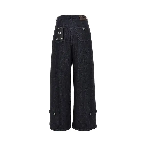 Emporio Armani J6j" Wide-leg Denim Trousers