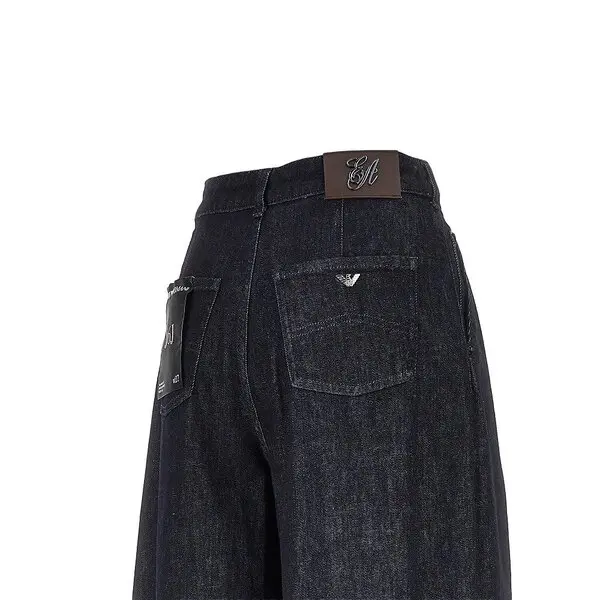 Emporio Armani J6j" Wide-leg Denim Trousers