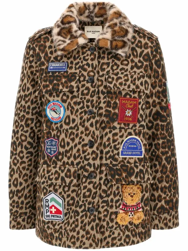 RUE MADAM PARIS Winter Safari Coat - Brown