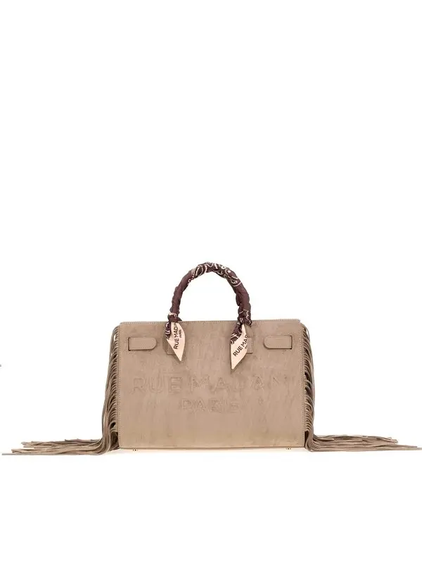 RUE MADAM PARIS Canyon Tote Fringes