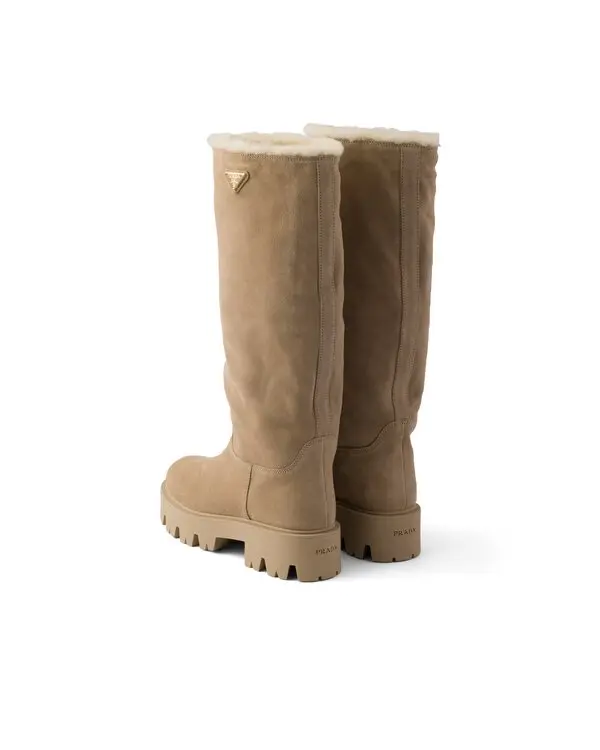 Prada Suede Boots