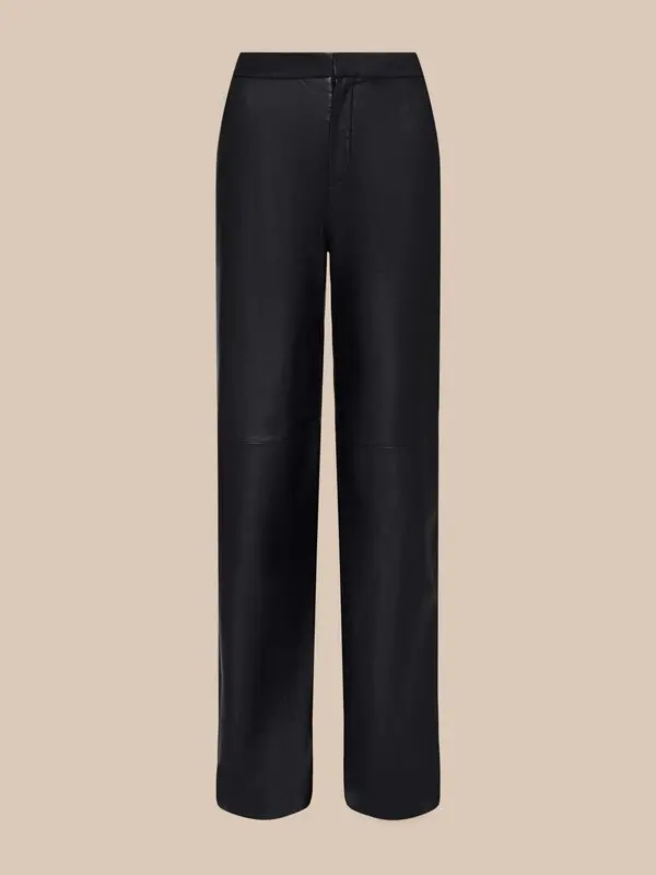 L'Agence Livvy Leather Trouser