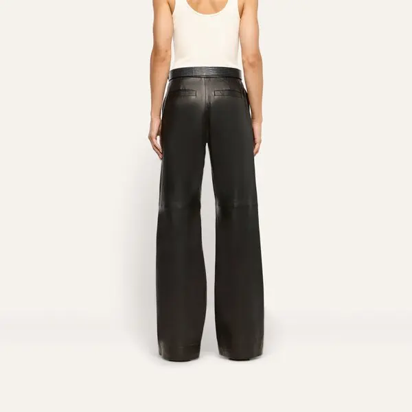 L'Agence Livvy Leather Trouser