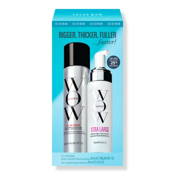 COLOR WOW Bigger, Thicker, Fuller.... Faster! Kit