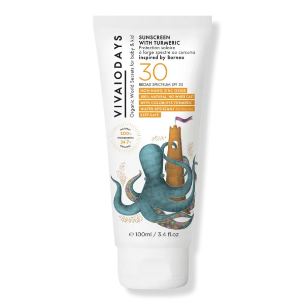 VIVAIODAYS Turmeric Broad Spectrum 100% Natural Mineral Sunscreen Spf 30 - One-color
