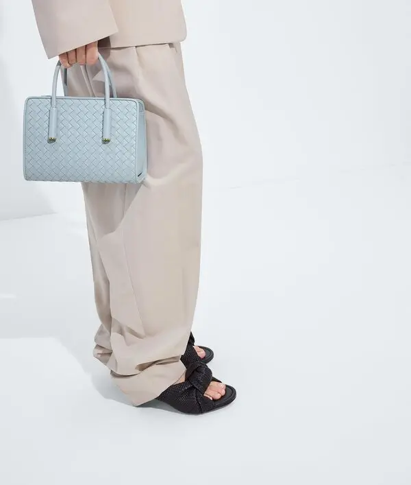 Bottega Veneta Baby Barbara Tote - Glacial