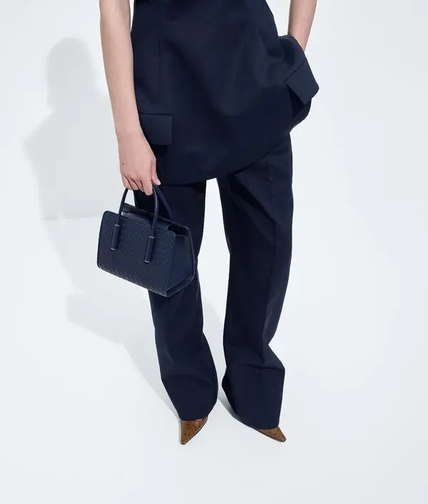 Bottega Veneta Baby Barbara Tote - Petroleum