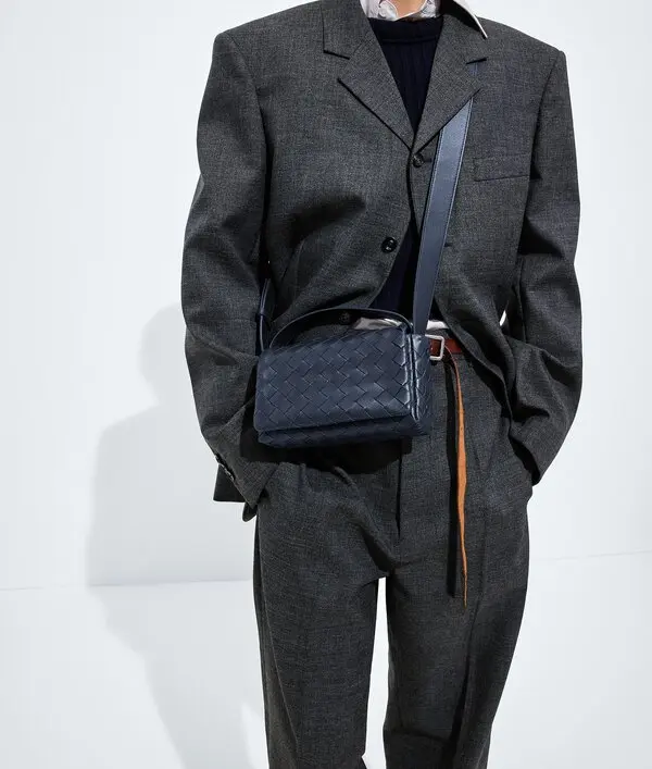 Bottega Veneta Intrecciato Mini Bag With Flap