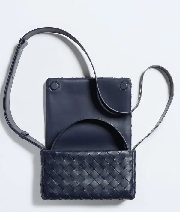 Bottega Veneta Intrecciato Mini Bag With Flap