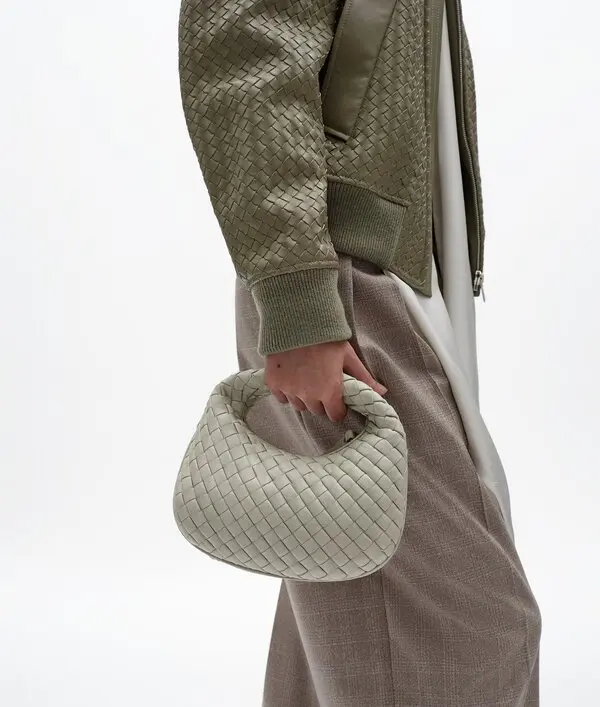 Bottega Veneta Baby Veneta - Silica Gray