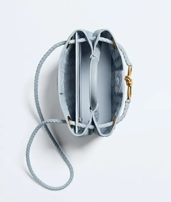 Bottega Veneta Small Andiamo - Glacial