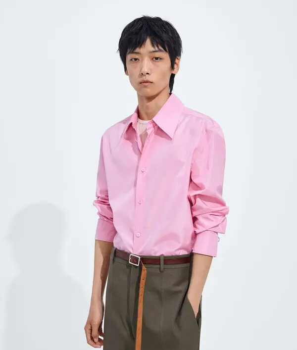 Bottega Veneta Silk Taffeta Shirt - Gloss