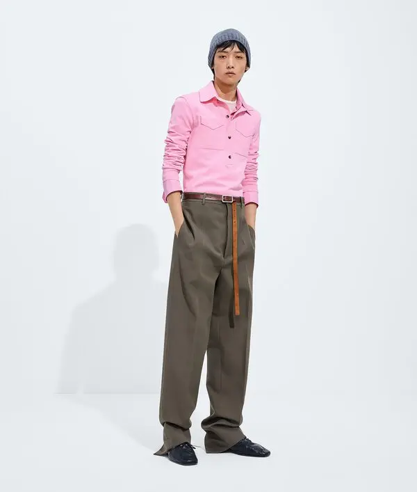 Bottega Veneta Silk Taffeta Shirt
