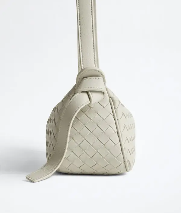 Bottega Veneta Nodo Shoulder Bag - Silica Gray
