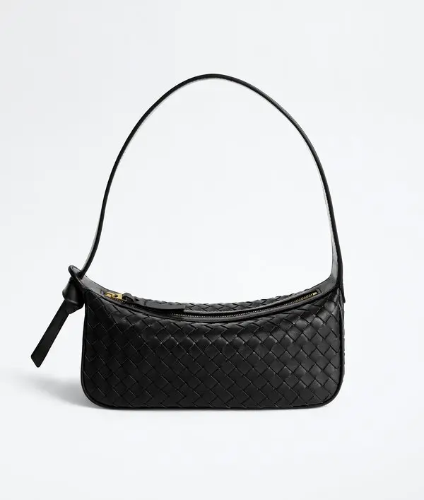Bottega Veneta Nodo Shoulder Bag - Black