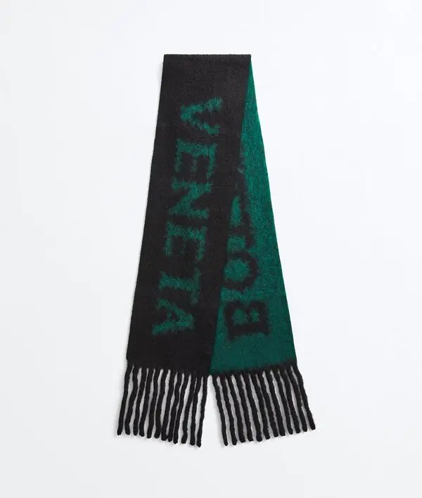 Bottega Veneta Jacquard Wool And Mohair Scarf