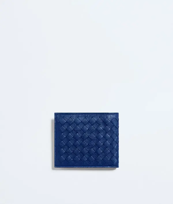 Bottega Veneta Woven Mycelium Bi-fold Wallet