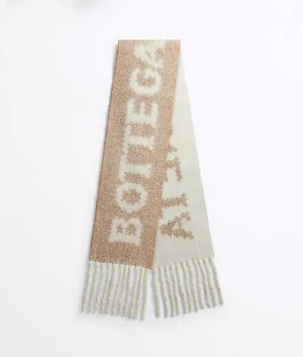 Bottega Veneta Jacquard Wool And Mohair Scarf