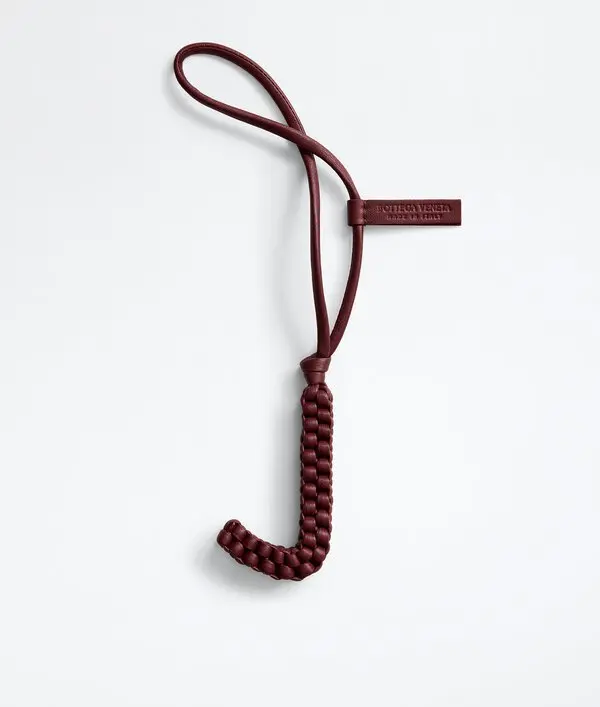 Bottega Veneta Letter J Charm - Bordeaux