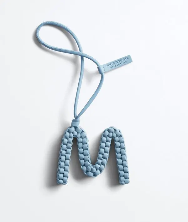 Bottega Veneta Letter M Charm - Mineral