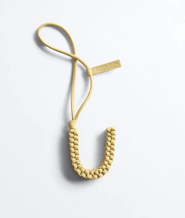 Bottega Veneta Letter U Charm - Butter