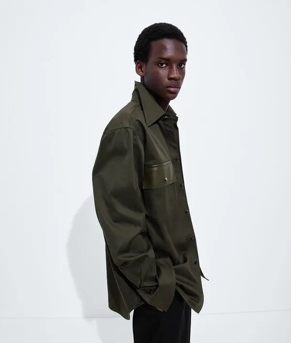 Bottega Veneta Cotton Gabardine Shirt