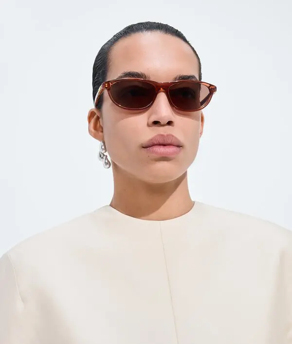 Bottega Veneta Classic Rectangular Sunglasses