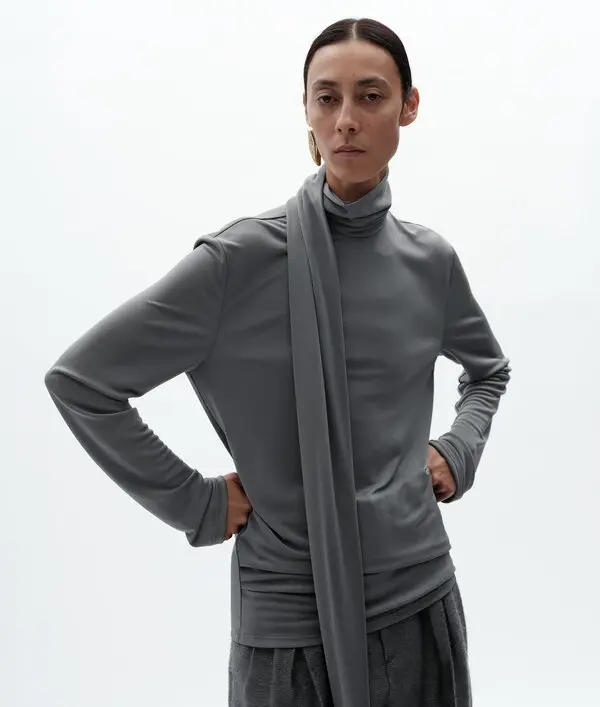 Bottega Veneta Viscose Jersey Top