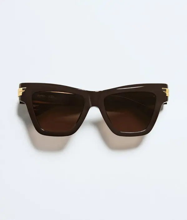 Bottega Veneta Mitre Cat Eye Sunglasses