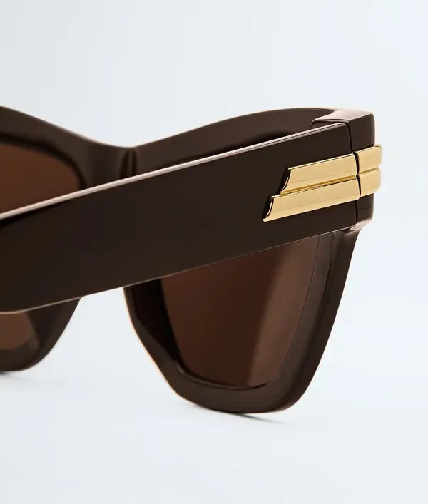 Bottega Veneta Mitre Cat Eye Sunglasses