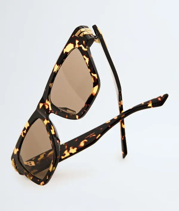 Bottega Veneta Mitre Cat Eye Sunglasses