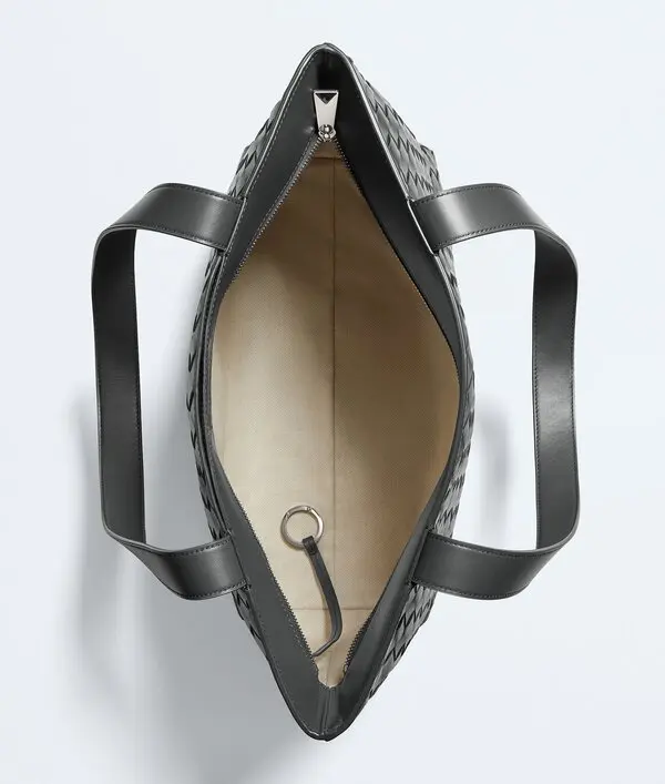 Bottega Veneta Small Intrecciato Zipped Tote