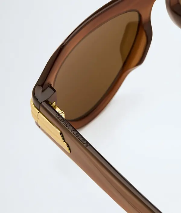 Bottega Veneta Mitre Aviator Sunglasses