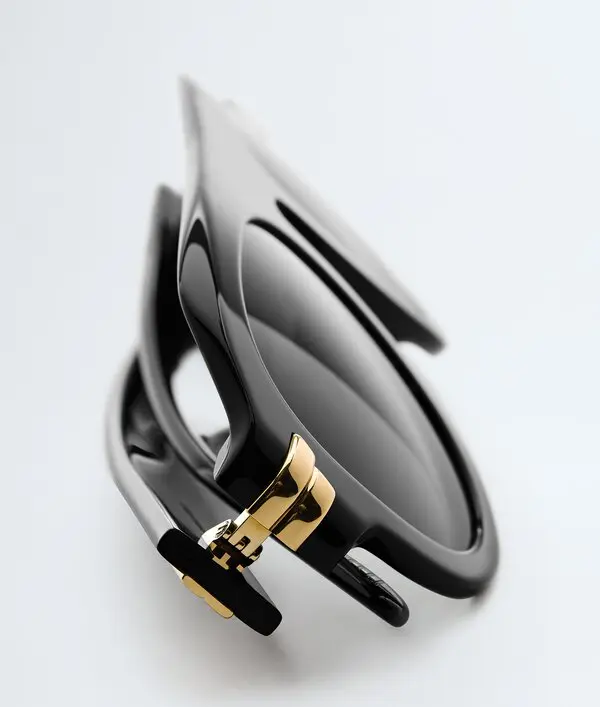 Bottega Veneta Mitre Aviator Sunglasses